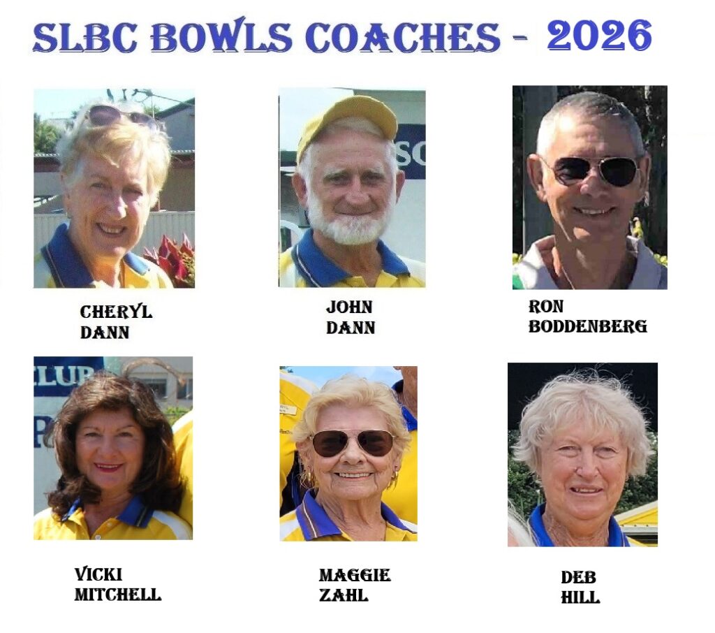 SLBC Bowls Coaches – Solander Lakes Bowls Club