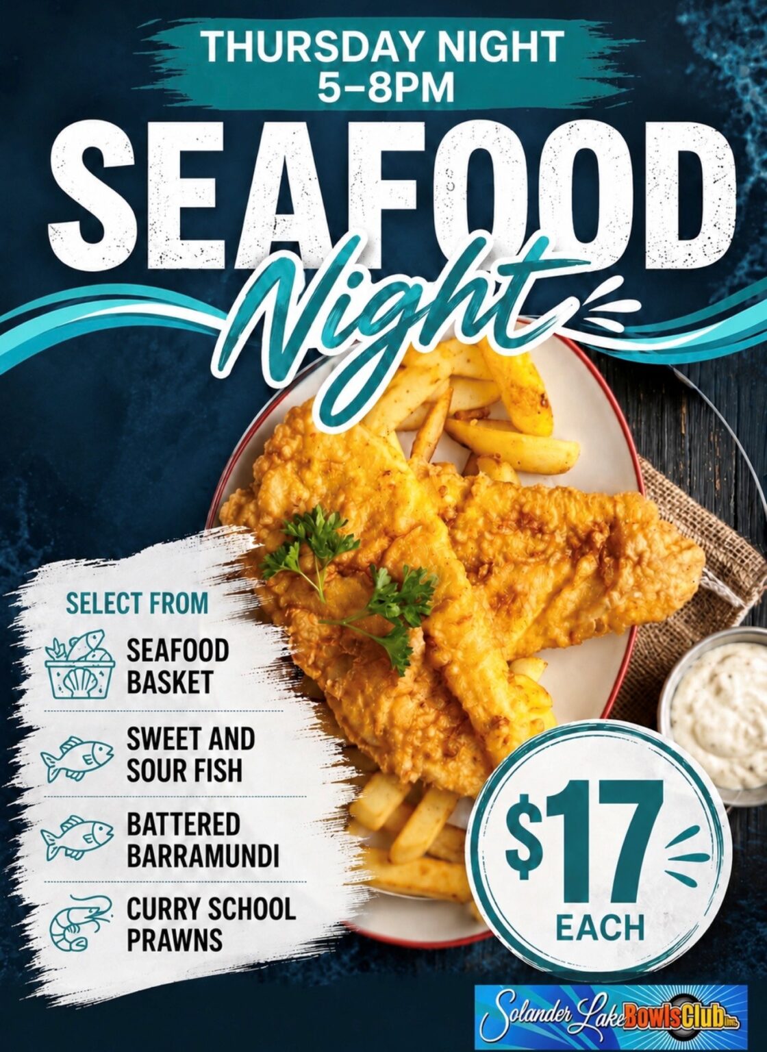 Restaurant – Solander Lakes Bowls Club