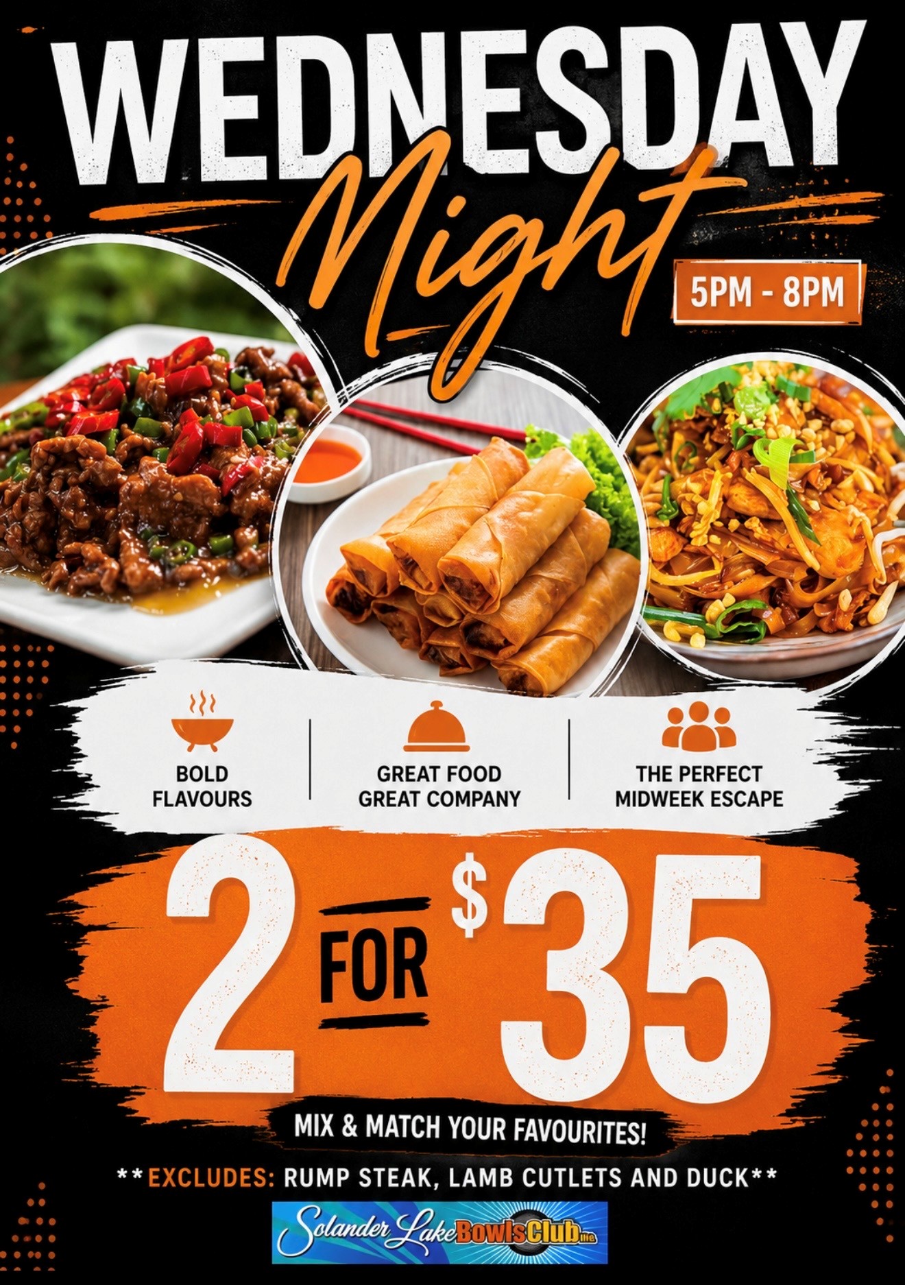 Restaurant – Solander Lakes Bowls Club